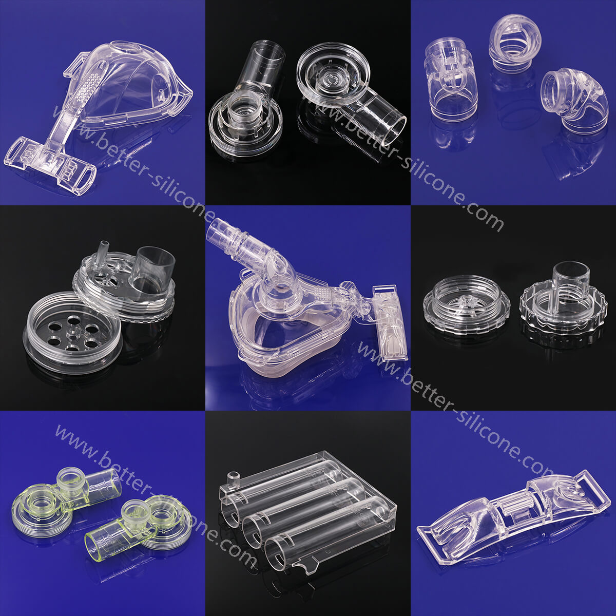 Medical Plastic Devices For Resuscitator | Manual Resuscitator Adapter ...
