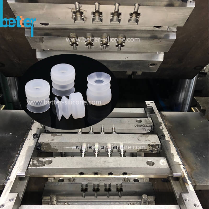 Customized Bellows Suction Cups from China manufacturer - Better Silicone