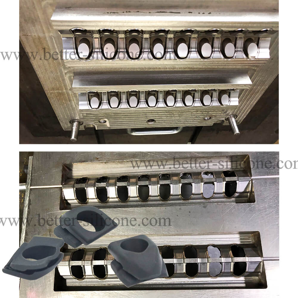 Silicone Rubber Compression Molding for Grommet from China manufacturer ...