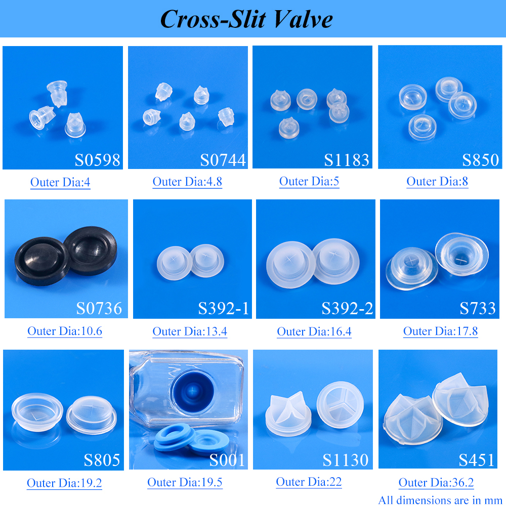 Cross Slit Valve | Silicone Check Valve