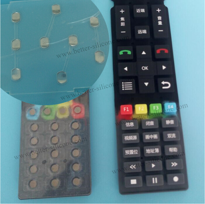 Custom Remote Control Silicone Rubber Buttons from China manufacturer ...